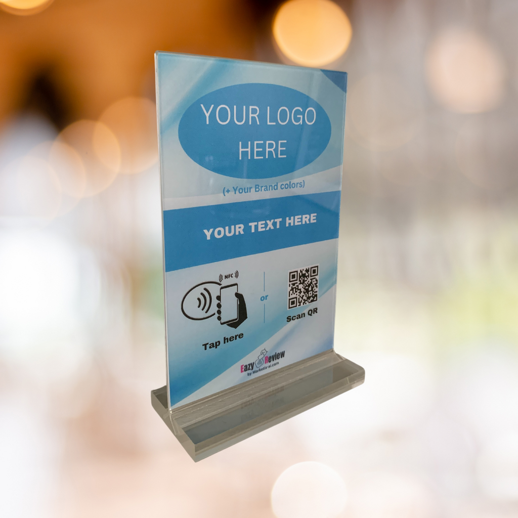 Eazy Review - Boost your Reviews in Seconds with NFC+QR