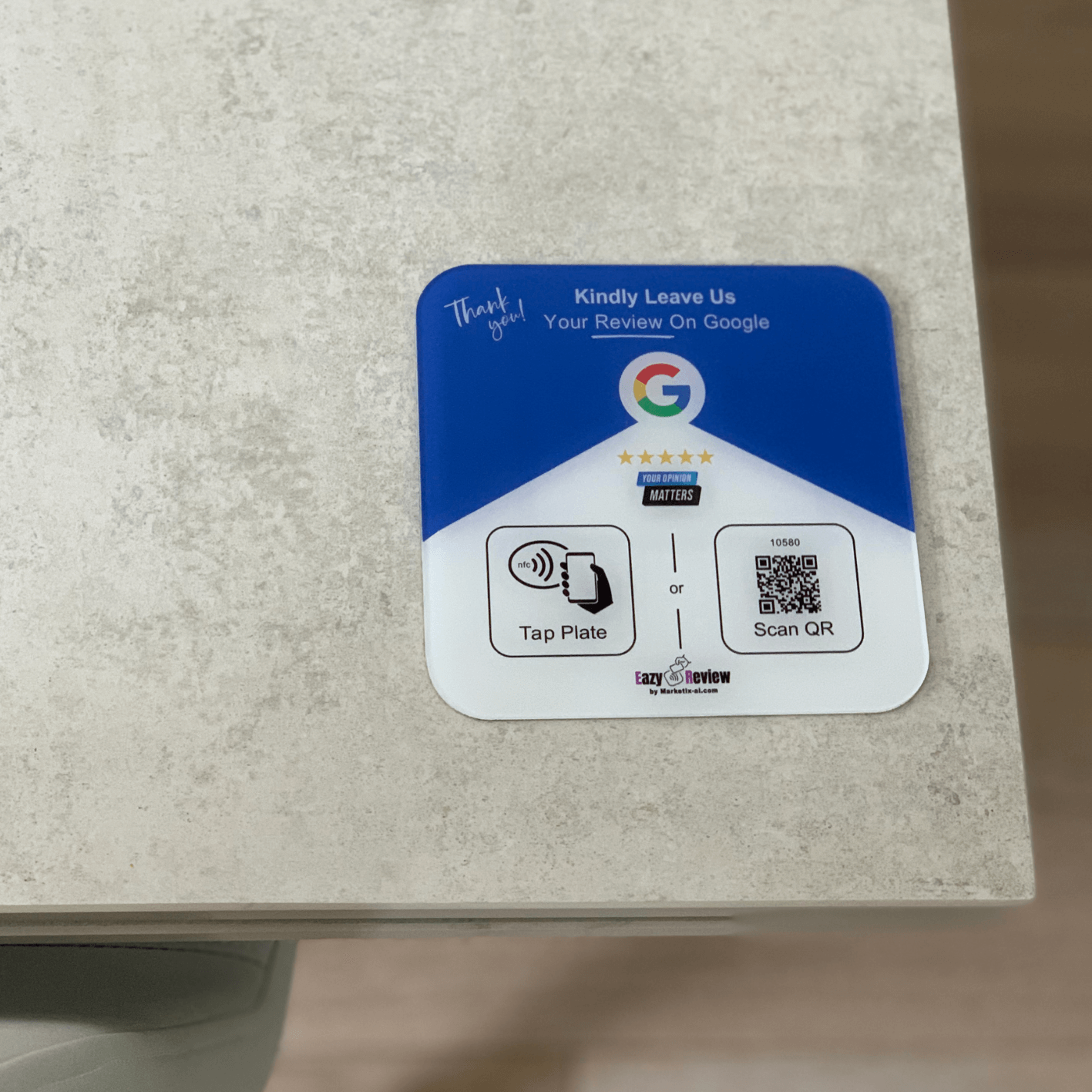 Eazy Review - Boost your Reviews in Seconds with NFC+QR